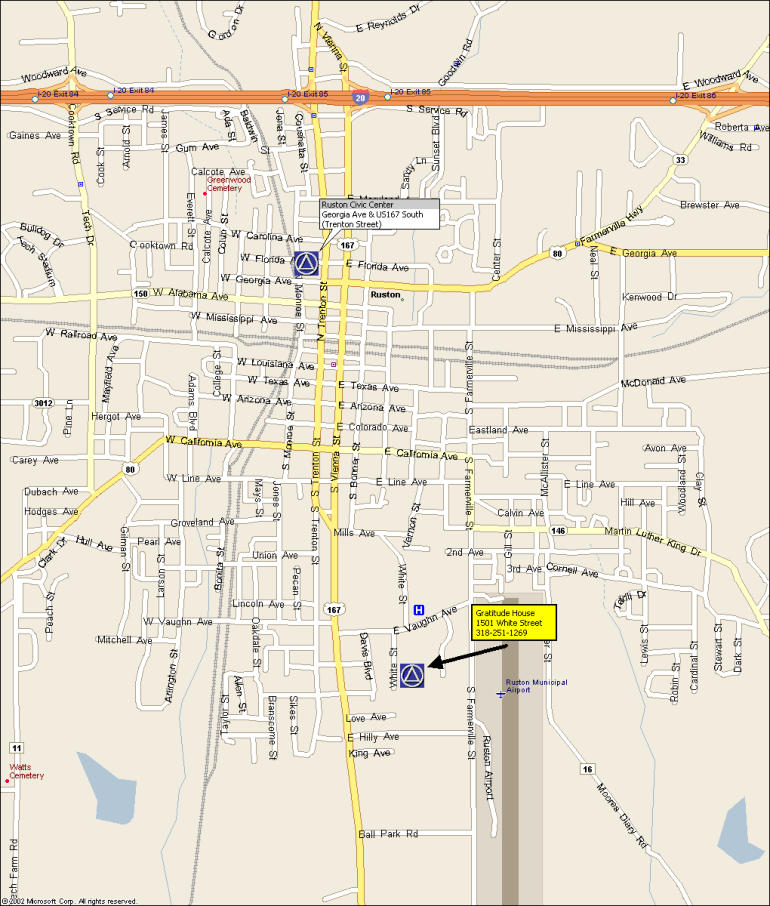 AA Meeting Ruston Louisiana